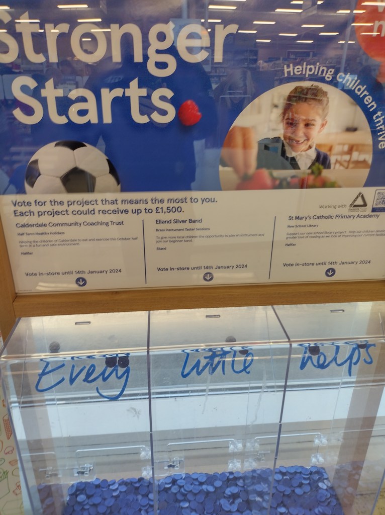 TESCO blue token scheme – Calderdale Community Coaching Trust